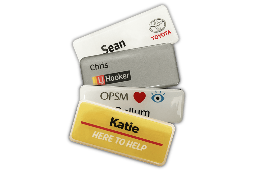 Custom Made Name Badges | Custom Designed Badges