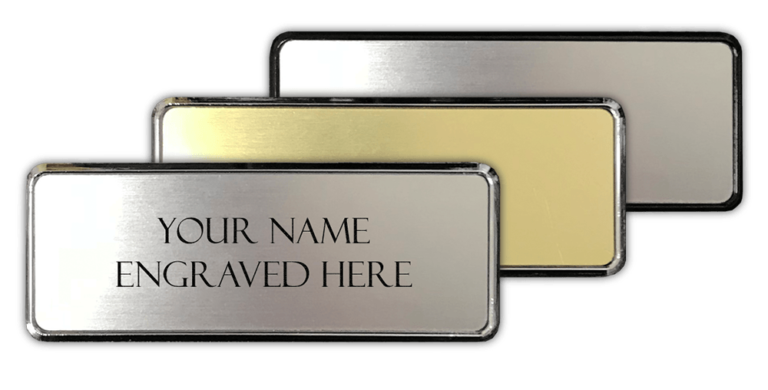 Professional Name Badges | Personalised Badges | Staff Name Badges
