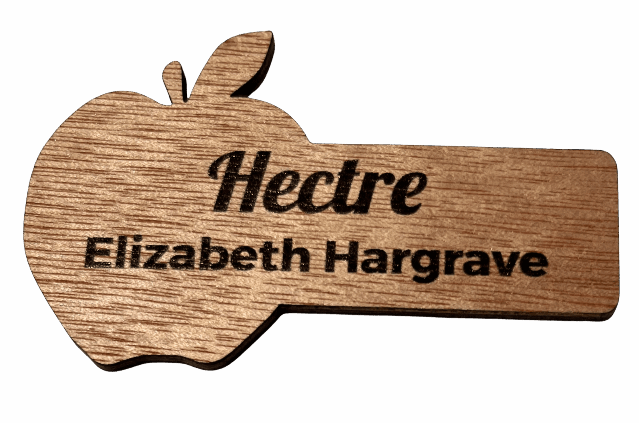 Professional Name Badges | Personalised Badges | Wooden Name Badges